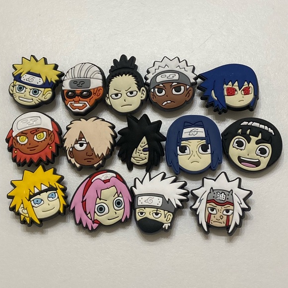 CROCS | Jewelry | Naruto Croc Charm Set | Poshmark